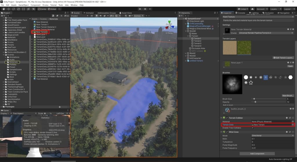 【Unity】Terrainのデータ全部を別のプロジェクトにコピーする方法 | 作ってVRで動かすブログ
