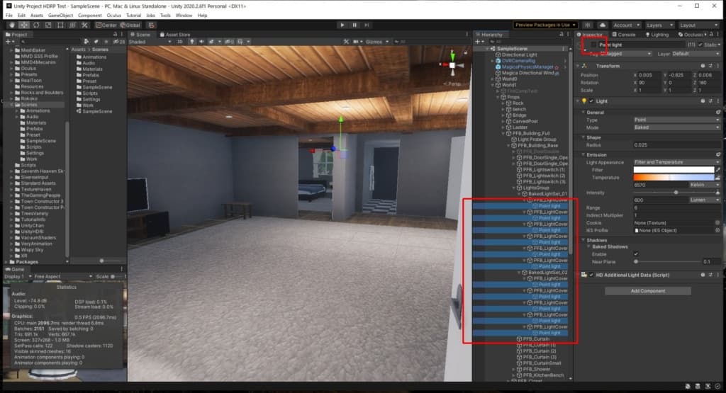ブログの女の子を作る #67 ライトとMask Mapで建物アセットをリアルにする【Unity】 | 作ってVRで動かすブログ